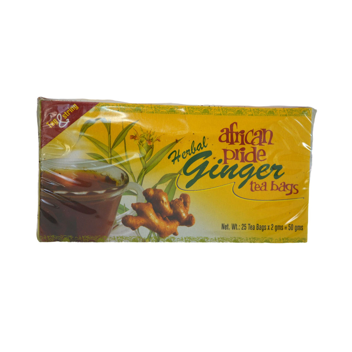 African Pride ginger Tea – africancoffeeandtea.com